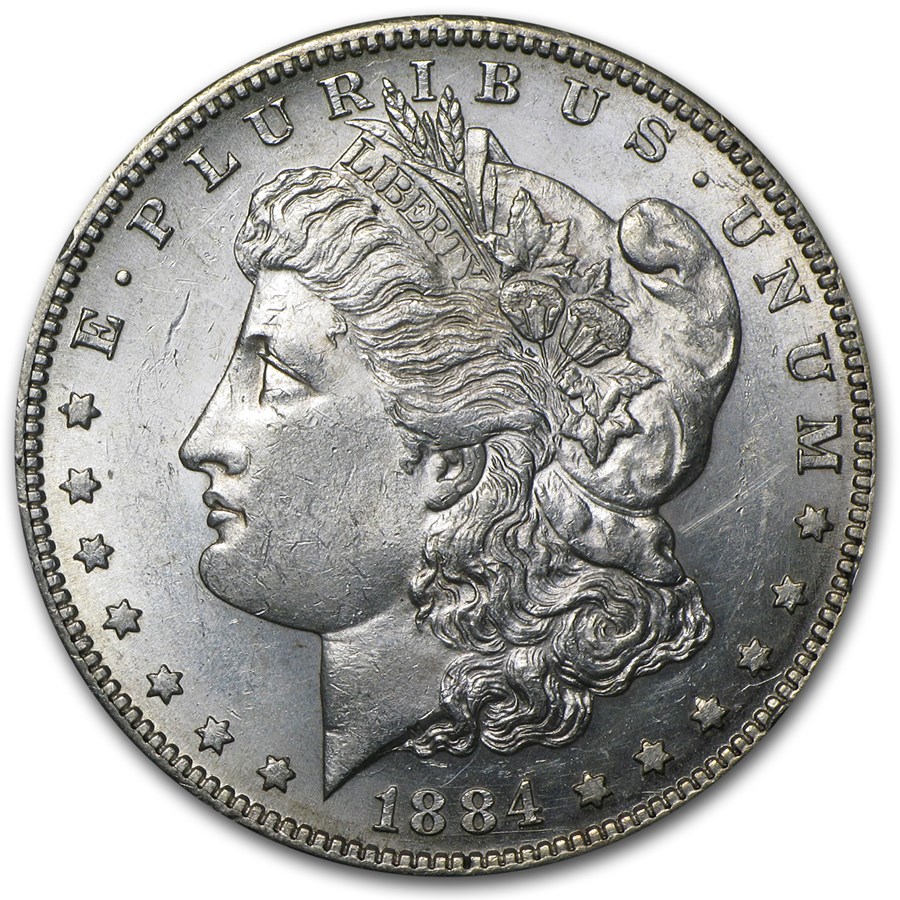 1884 S Morgan Silver Dollar Value - APMEX